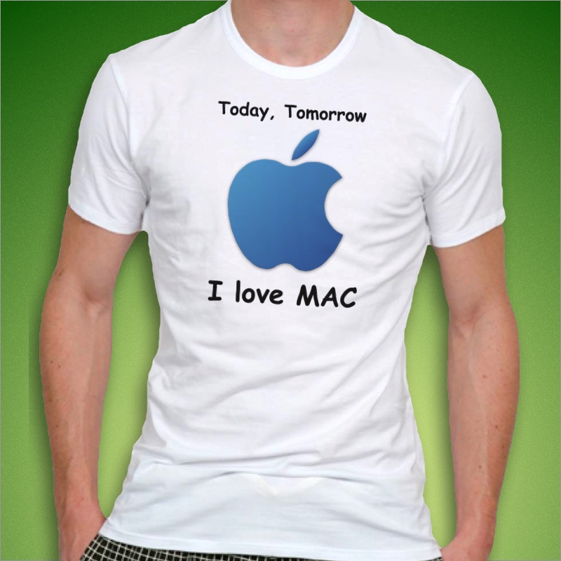 Ton Transfert - Création d’un tee-shirt personnalisé apple vs windows ...